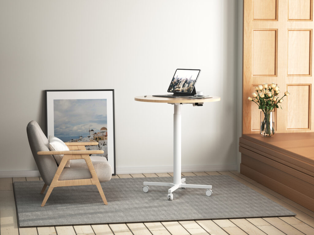 Aoke Single-Leg Adjustable Desk: The Perfect Fusion of Minimalist ...