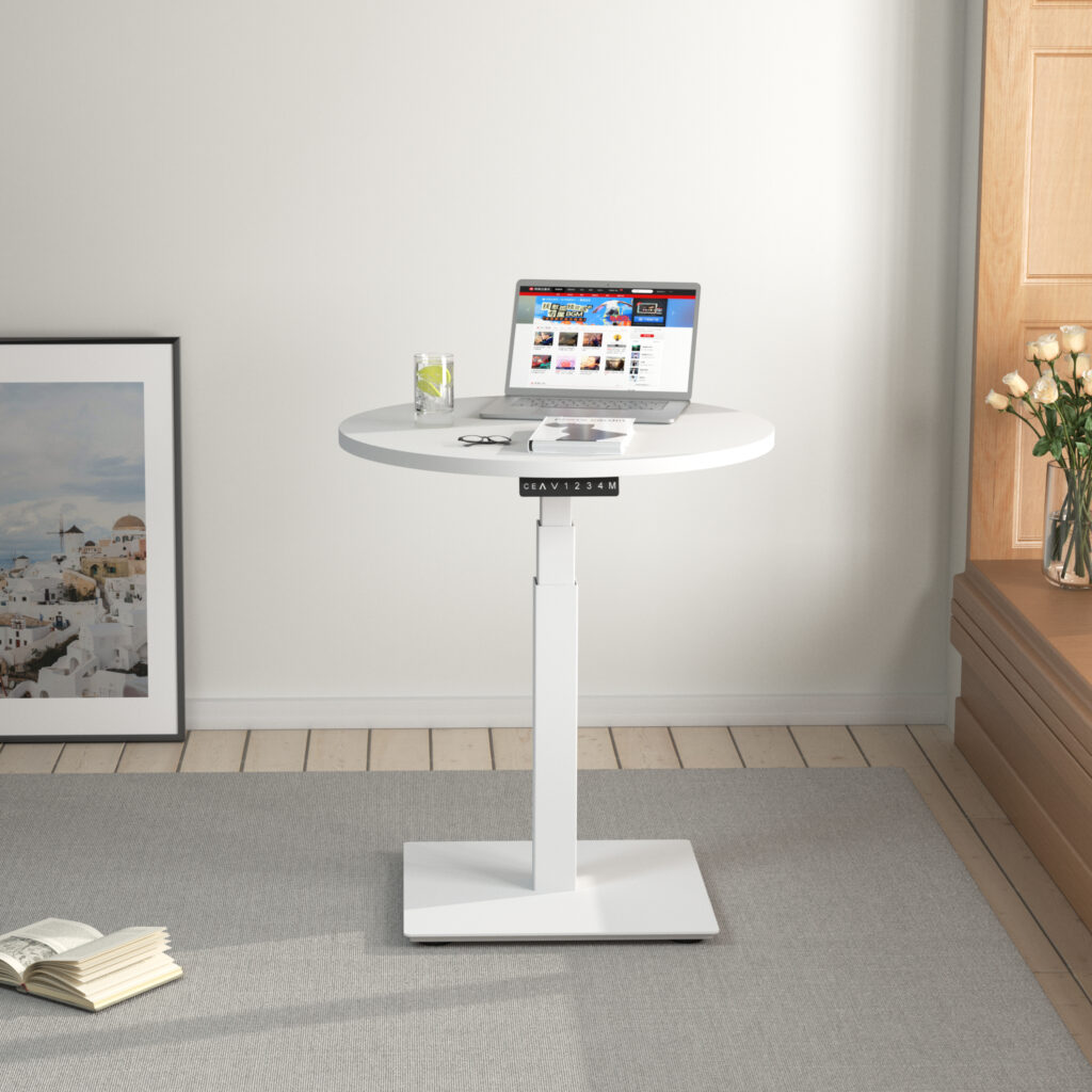 Aoke Single-Leg Adjustable Desk: The Perfect Fusion of Minimalist ...